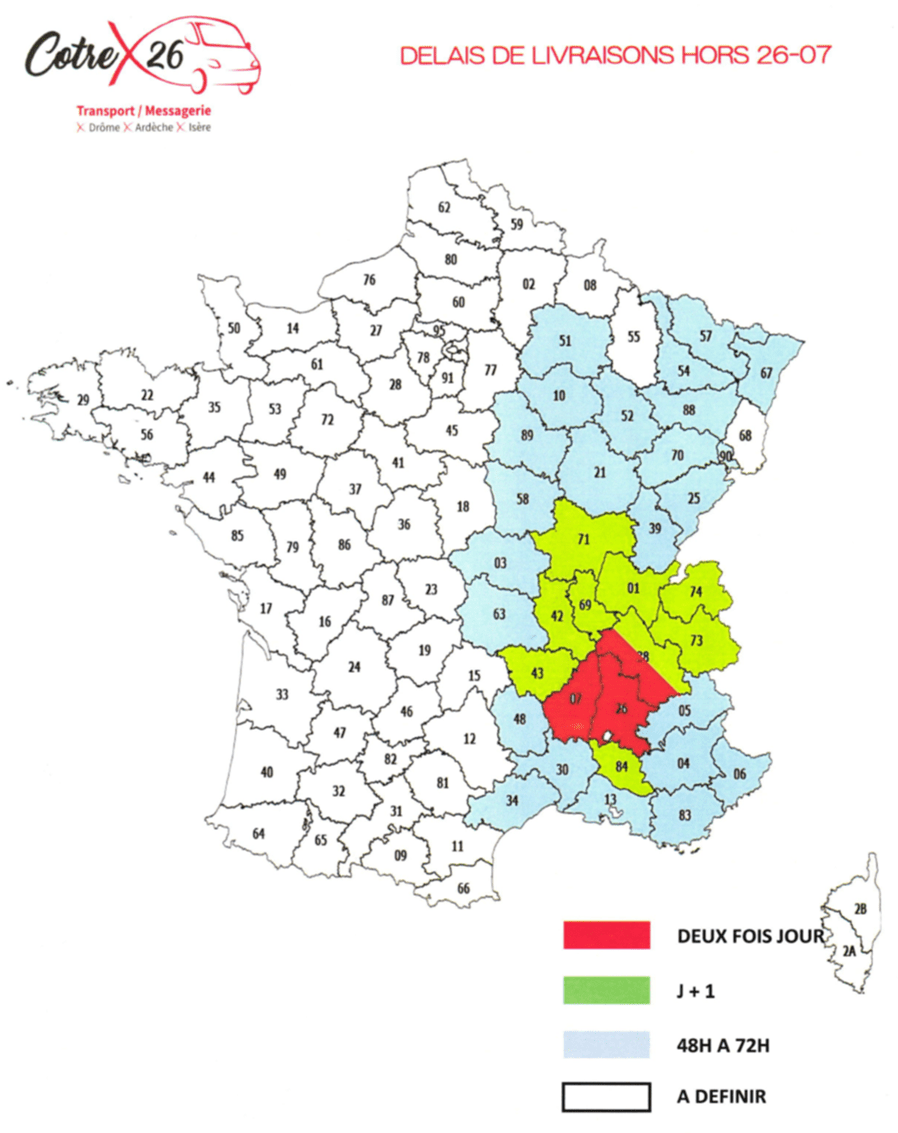 Notre réseau - Cotrex 26